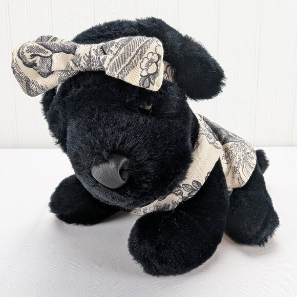 Douglas | Toys | Vintage Douglas Little Cuddlers Black Lab Plush Dog ...